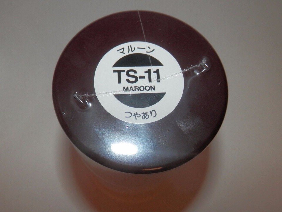 Tamiya Color for Plastics Spray 100ml Maroon #TS-11 NEW | eBay