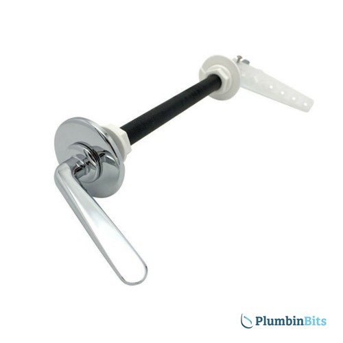 Replacement 12" Concealed Extended Cistern Lever Handle 290mm 3/8" BSP ...