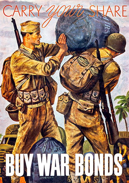 World War 2 Propaganda Posters War Bonds You Can't Afford To Miss