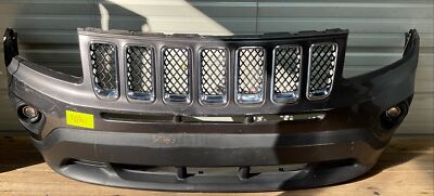2011-2017 Jeep Compass Front Bumper Cover | 5036J | Genuine OEM | Black