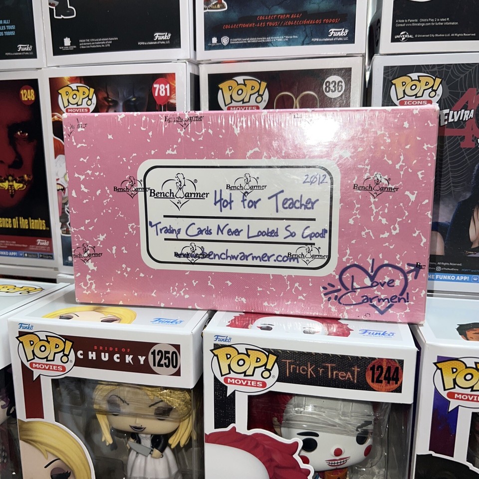 2012 Benchwarmer Hot for Teacher Trading Cards Box Sealed Swatch ...