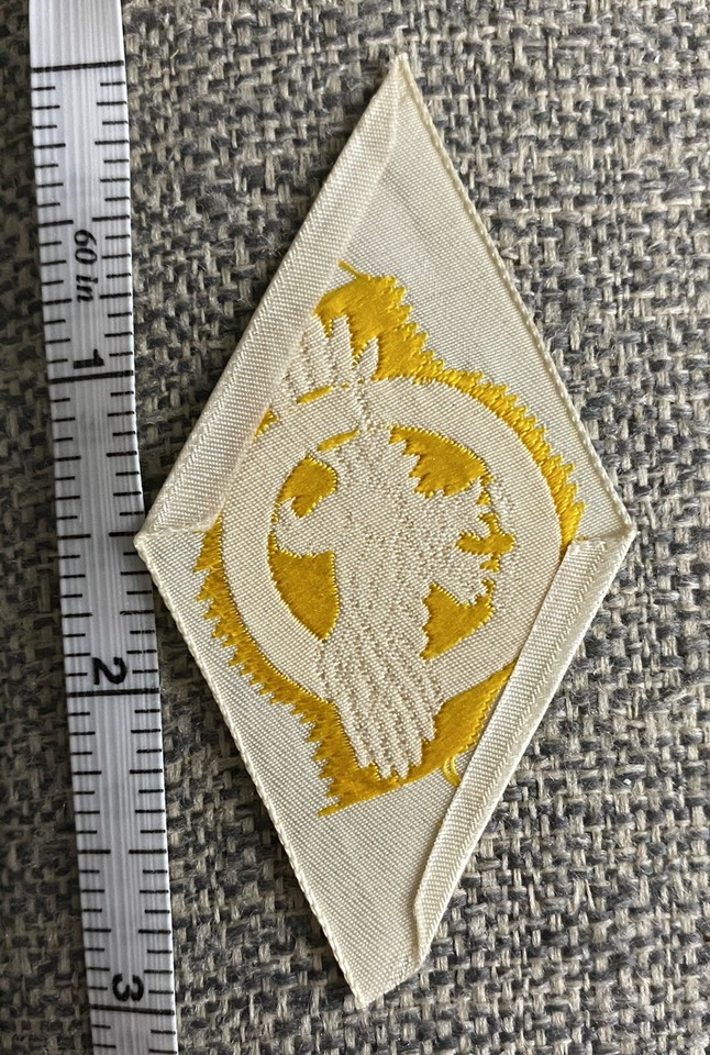 Honorable Discharge Patch Folded Back Corners-Cloth-----WW-2, WW-11 ...