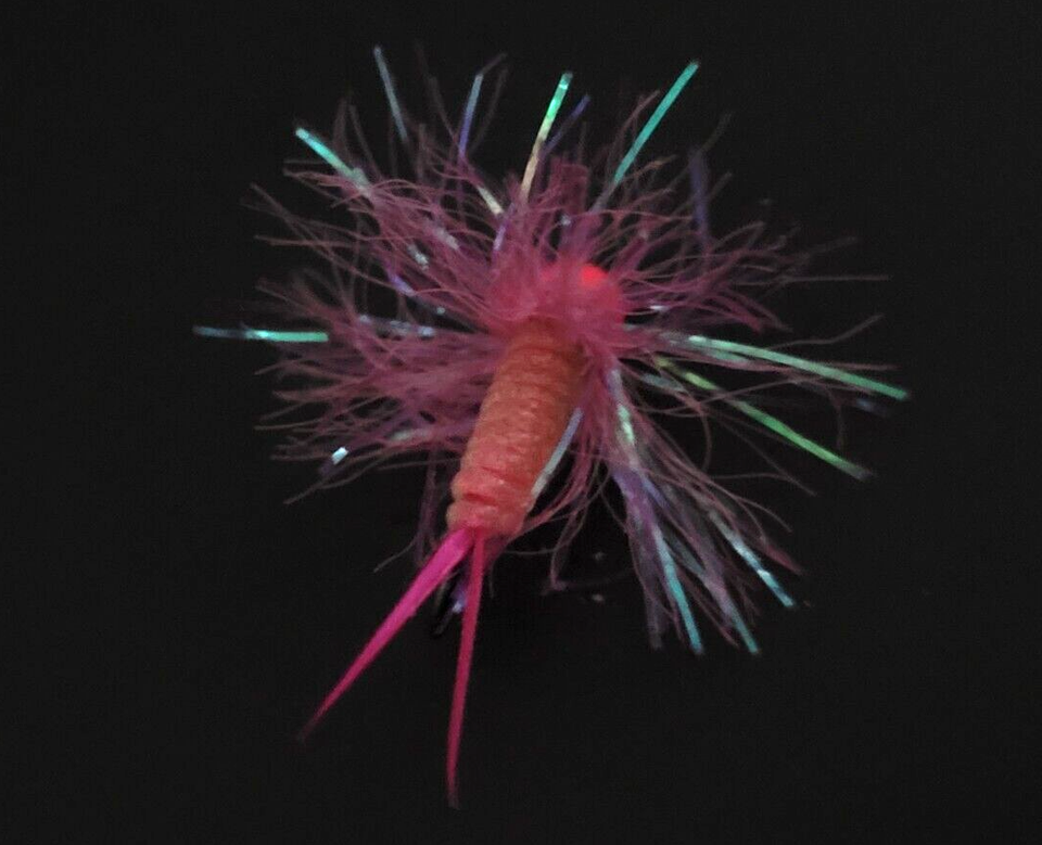 VINYL RIB - GLOW IN THE DARK - PINK - Fly Tying Material - Nymph ...