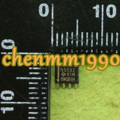 10PC NEW NE5532 N5532 Chip Dual Operational Amplifier Low Noise SOP8 ...