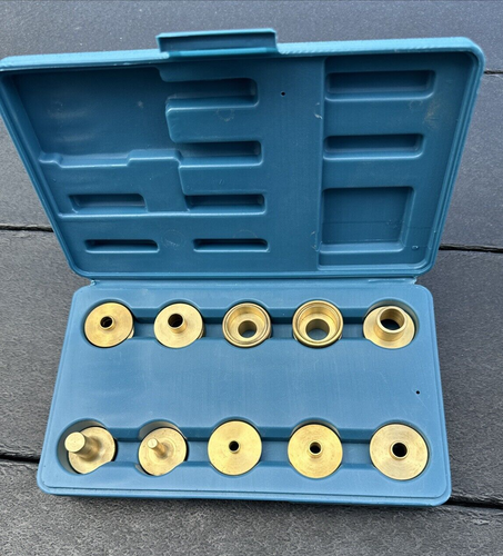 Rockler 12 pcs Brass Router Template Guide Bushing Set | eBay