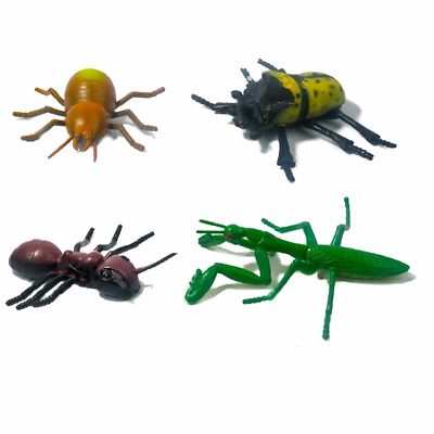 Large Insect Toy Figure Nature Learning Beetle, Ant, Bug, Mantis | eBay UK