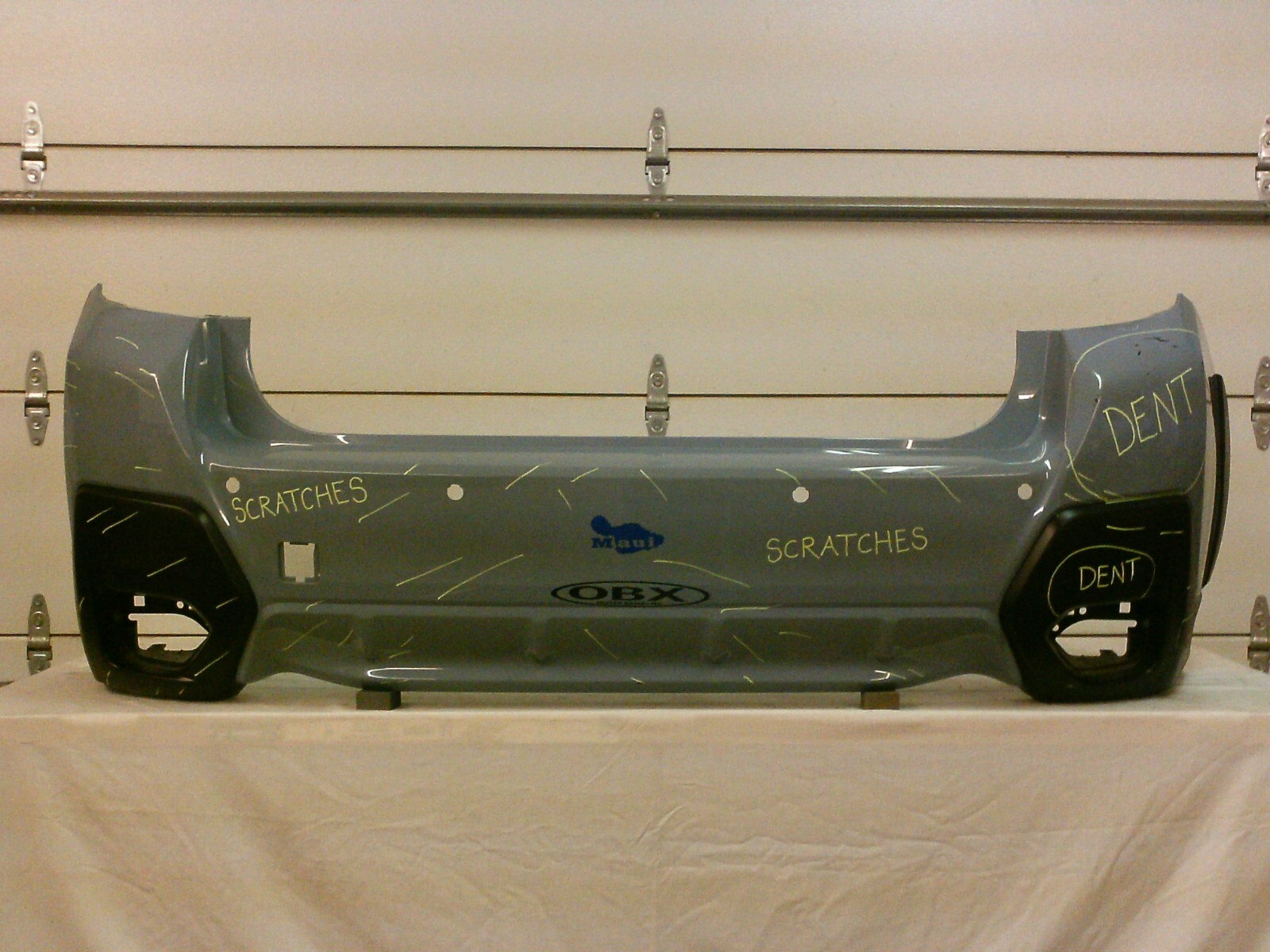 2018,2019,2020,2021 Subaru Crosstrek Rear Bumper -J263B- OEM (17UPD) | eBay