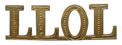 LLOL Loyal Ladies Orange Lodge Gilded Abbreviation For Orange Order ...