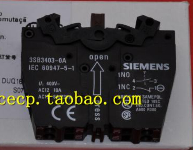 1pcs SIEMENS button accessory contact 3SB3403-0A | eBay