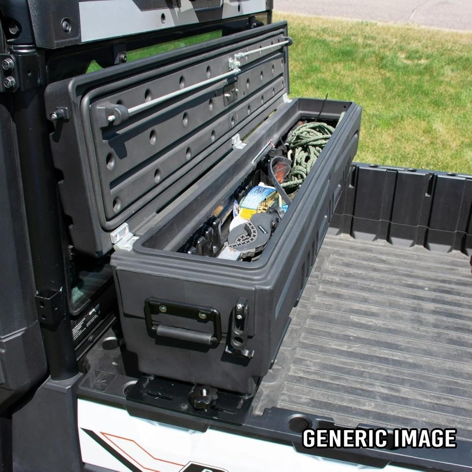 Du-Ha All-Terrain Gear, Gun Storage Box w/ Brackets for Polaris Ranger ...