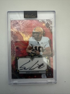 2025 Wild Card Sam Levitt 2/4 Auto | eBay