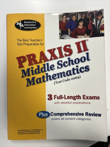 Praxis II Middle School Mathematics (0069) Teacher Prep | eBay