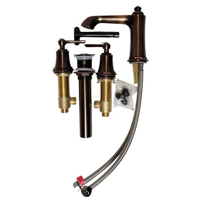 Signature Hardware 433246 Cooper Widespread Bathroom Faucet - Oil ...
