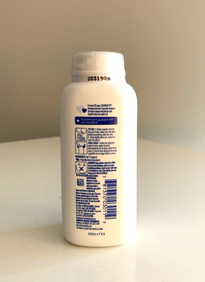 Johnson’s Baby Powder WITH TALC Original 4oz NEW Sealed Purse Travel ...