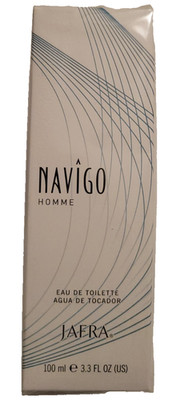 New Jafra Navigo Men Cologne Homme Eau De Toilette 3.3 fl oz Factory ...