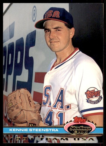 1991 Stadium Club Stadium Set Kennie Steenstra Baseball Cards #180 | eBay