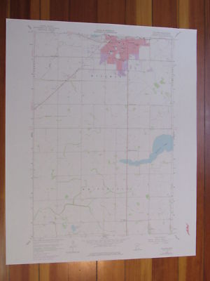 Willmar Minnesota 1977 Original Vintage USGS Topo Map | eBay