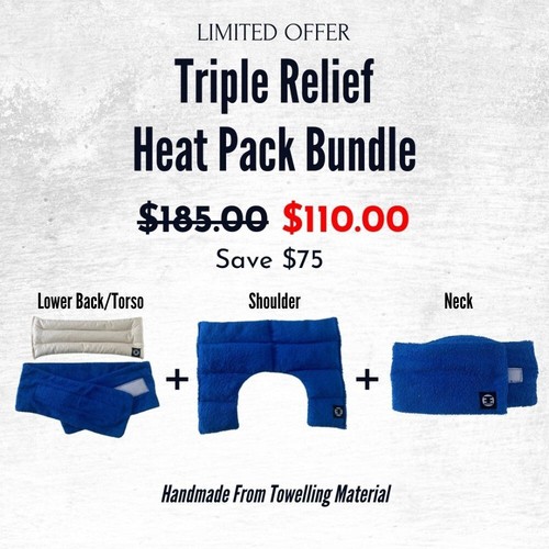 Heat Packs. Cold Packs. Triple Buy Discounted Bundle. Natural Pain ...