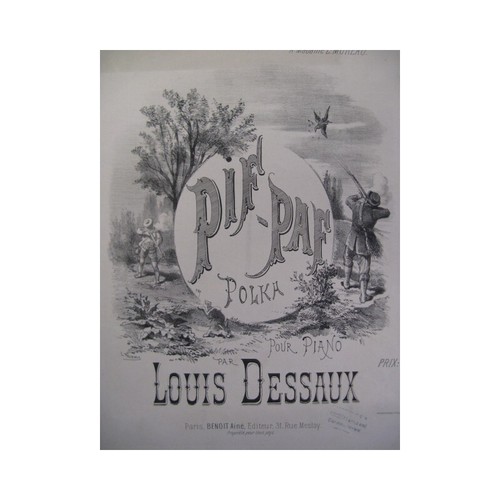 DESSAUX Louis Pif-Paf Piano 19th Century | eBay