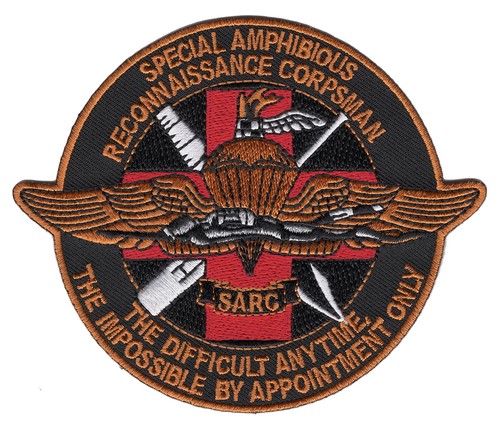 Special Amphibious Reconnaissance Corpsman Patch SARC | eBay UK
