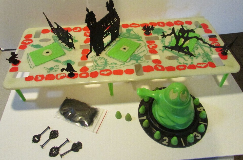 vintage Transogram Green Ghost game glow in the dark Halloween not ...