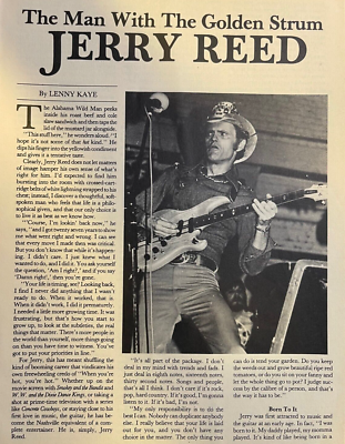 Jerry Reed Now