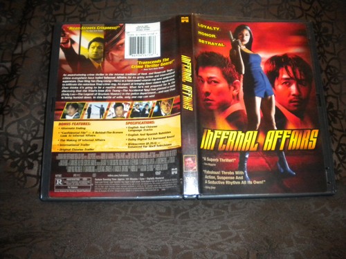 Infernal Affairs (DVD 2004) Crime Loyalty Honor Betrayal Original ...