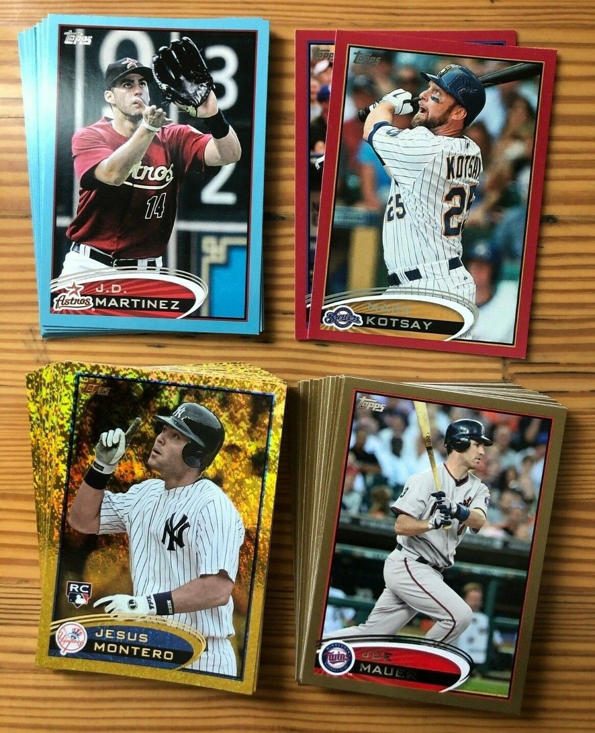2012 Topps Parallels - You Pick - Gold Sparkle - Target Red - Walmart ...