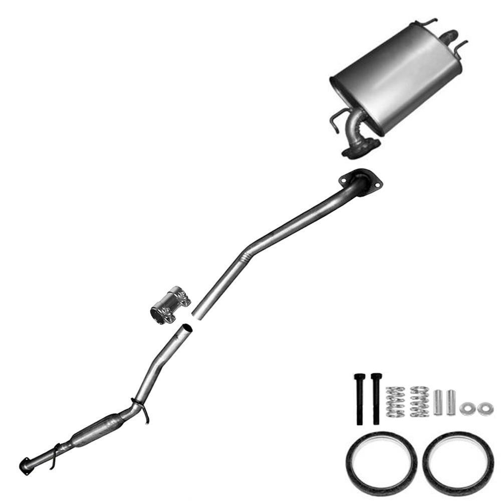 Resonator Pipe Muffler Exhaust System Kit fits: 2001-2003 Toyota ...