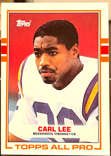 CARL LEE 1989 TOPPS ALL PRO MINNESOTA VIKINGS #76 | eBay