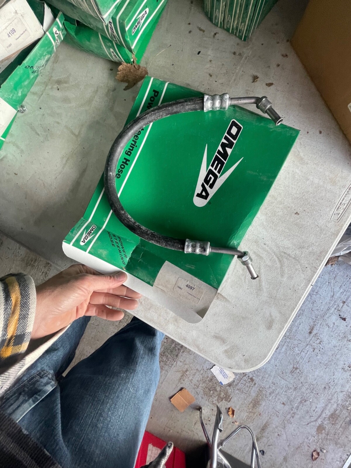 omega power steering hose 4097 keller Edelman cross 70992 | eBay