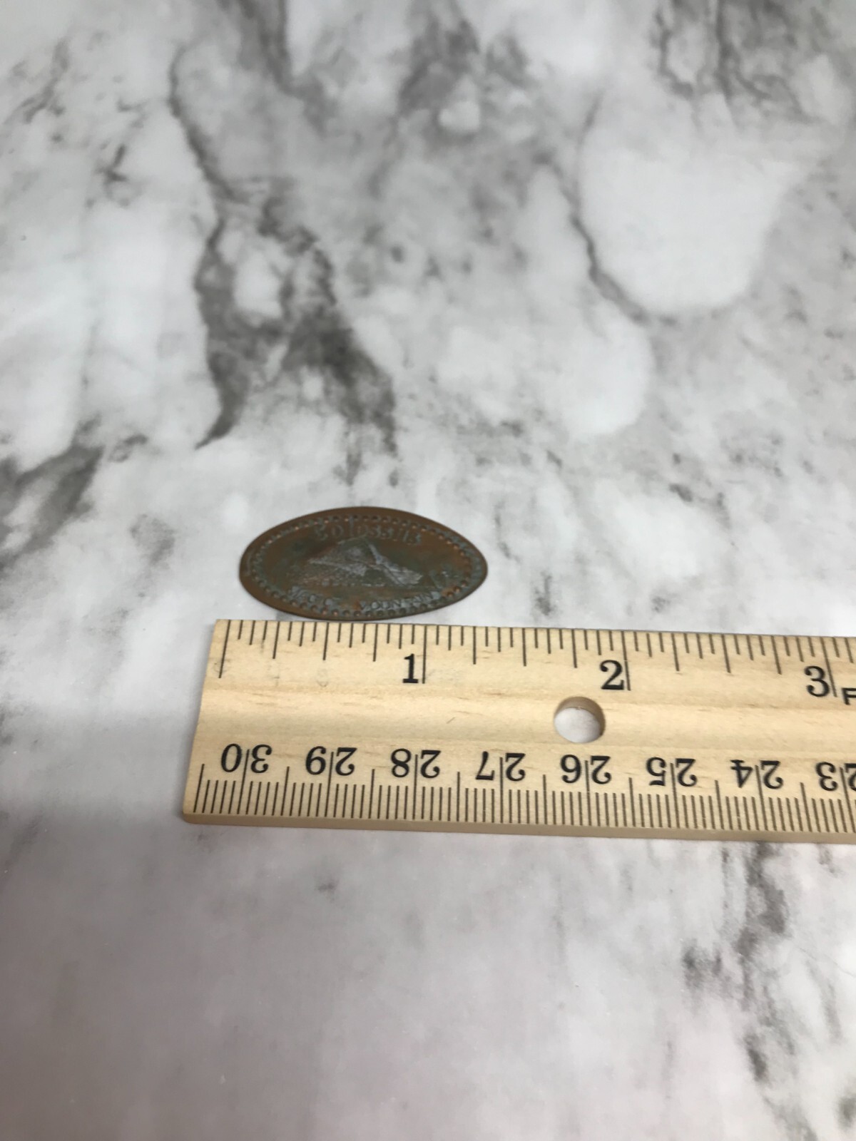 Vintage Six Flags Magic Mountain Colossus Roller Coaster Souvenir ...