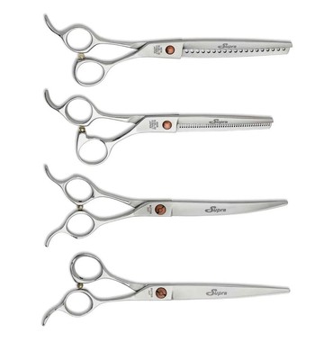 Professional Quality Geib Supra Shears Straight Curve Thinner Finishing ...