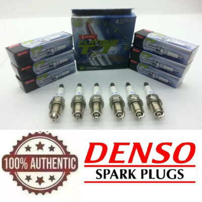 6x DENSO PTV16TT 4513 Platinum-Titanium TT Spark Plug Pre-Gapped | eBay