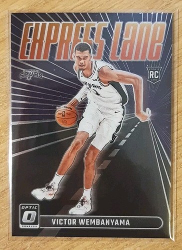 2023-24 DONRUSS OPTIC EXPRESS LANE VICTOR WEMBANYAMA ROOKIE #8 SAN ...
