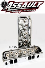 PROCOMP 320cc Aluminum Big Block Chevy Cylinder Heads PC3021 PORTED for ...