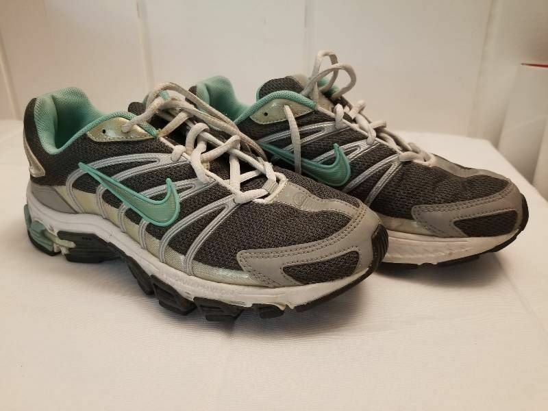 Nike Womens Air Tri D Phylon Running Shoes Teal Gray 316065-031 2009 ...
