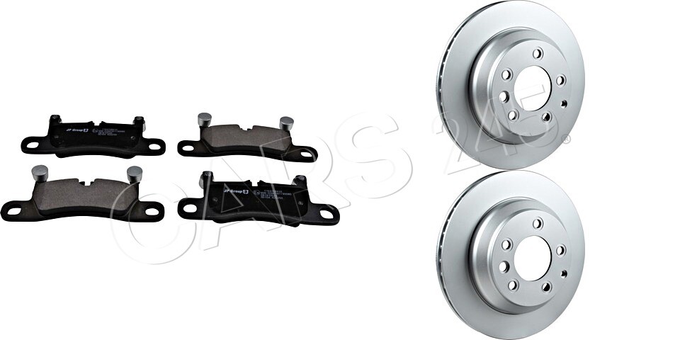 Bremsscheibe Bremsklotz Satz Hinterachse Für VW Touareg 10-18 7P0698451 ...