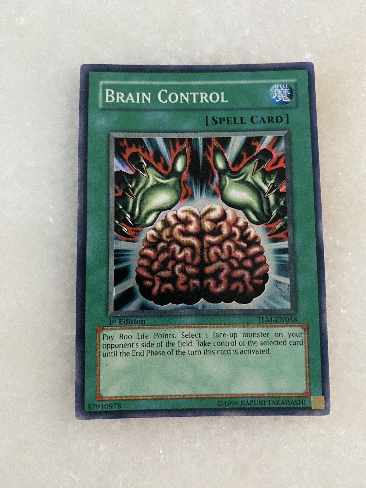 1x Brain Control - TLM-EN038 - Super Rare - LP - 1st Edition - Yugioh ...