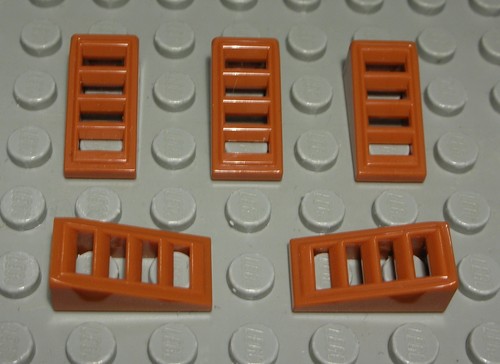 LEGO Wedge Slanted 1x2 Dark Loose 5 Piece (48 #) | eBay