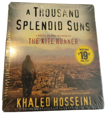 A Thousand Splendid Suns A Novel by Khaled Hosseini 2013 Compact Disc ...