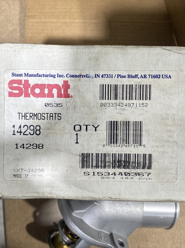 Stant 14298 Engine Coolant Thermostat | eBay