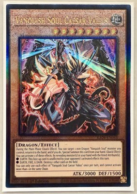 Vanquish Soul Caesar Valius 1st Edition Prismatici Ultimate Rare RA04 ...
