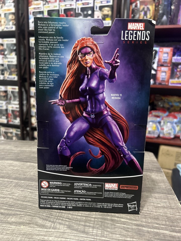 Hasbro Marvel Legends Series Inhumans Medusa Figure 630509632107| eBay