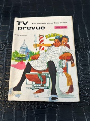 NOVEMBER 17-23 1974 TV PREVUE television magazine THATS MY MAMA | eBay
