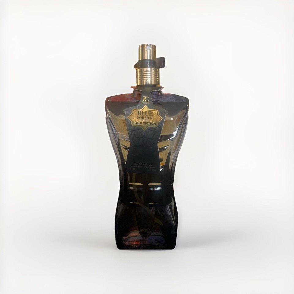 Blue For Men Pour Homme Gold Edition EDP 100ml Fragrance Couture Men's ...