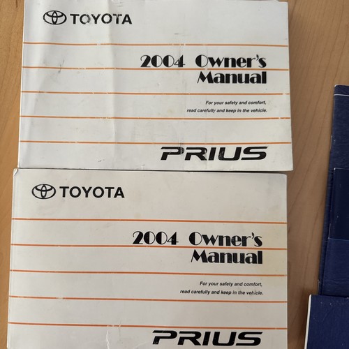 2004 Toyota Prius Owners Manual OEM | eBay