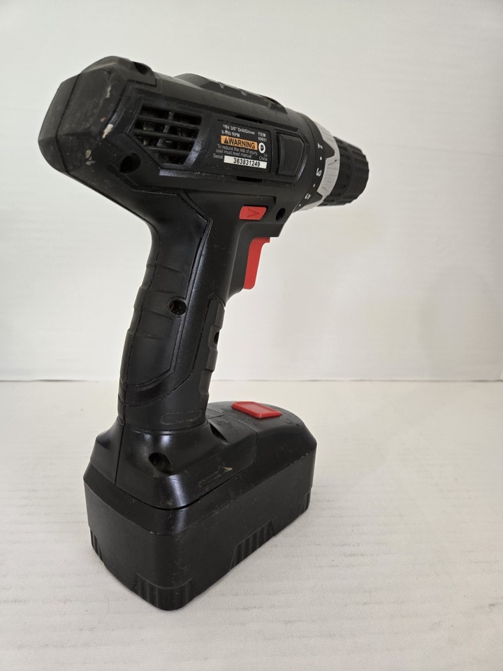 Drill Master 69651 18V 3/8" Cordless Drill Driver W/ Battery FREE ...