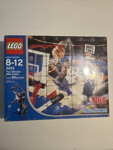 LEGO 3433 NBA Ultimate Arena New Factory Sealed Kobe Shaq Nash Dirk ...