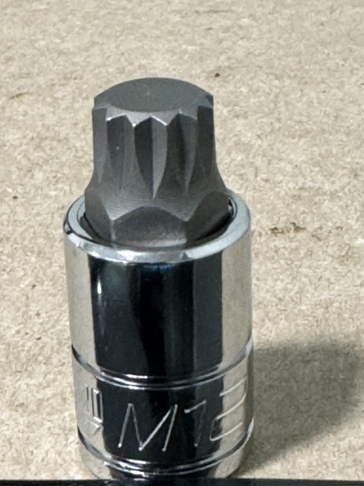 Capri M12 3/8" Drive Triple Square Impact Bit Sockets Tools New | eBay